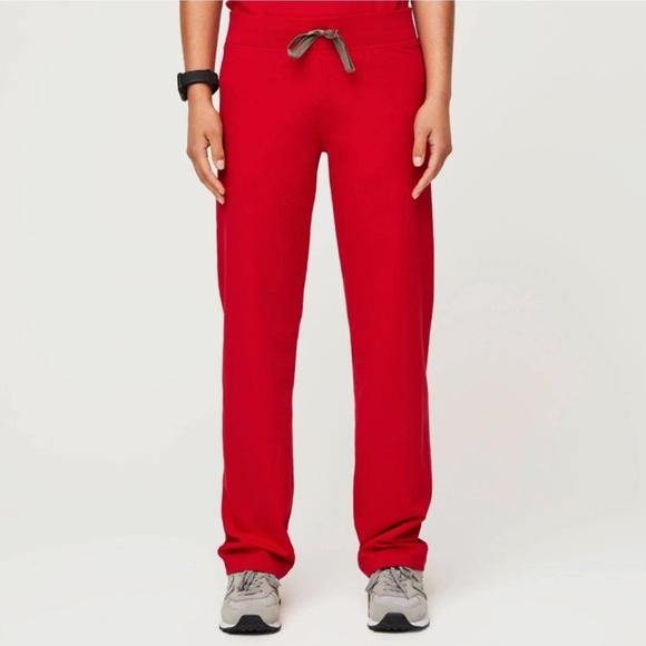 Figs | Pants & Jumpsuits | Figs Scrub Pants Livingston Basic S Red ...
